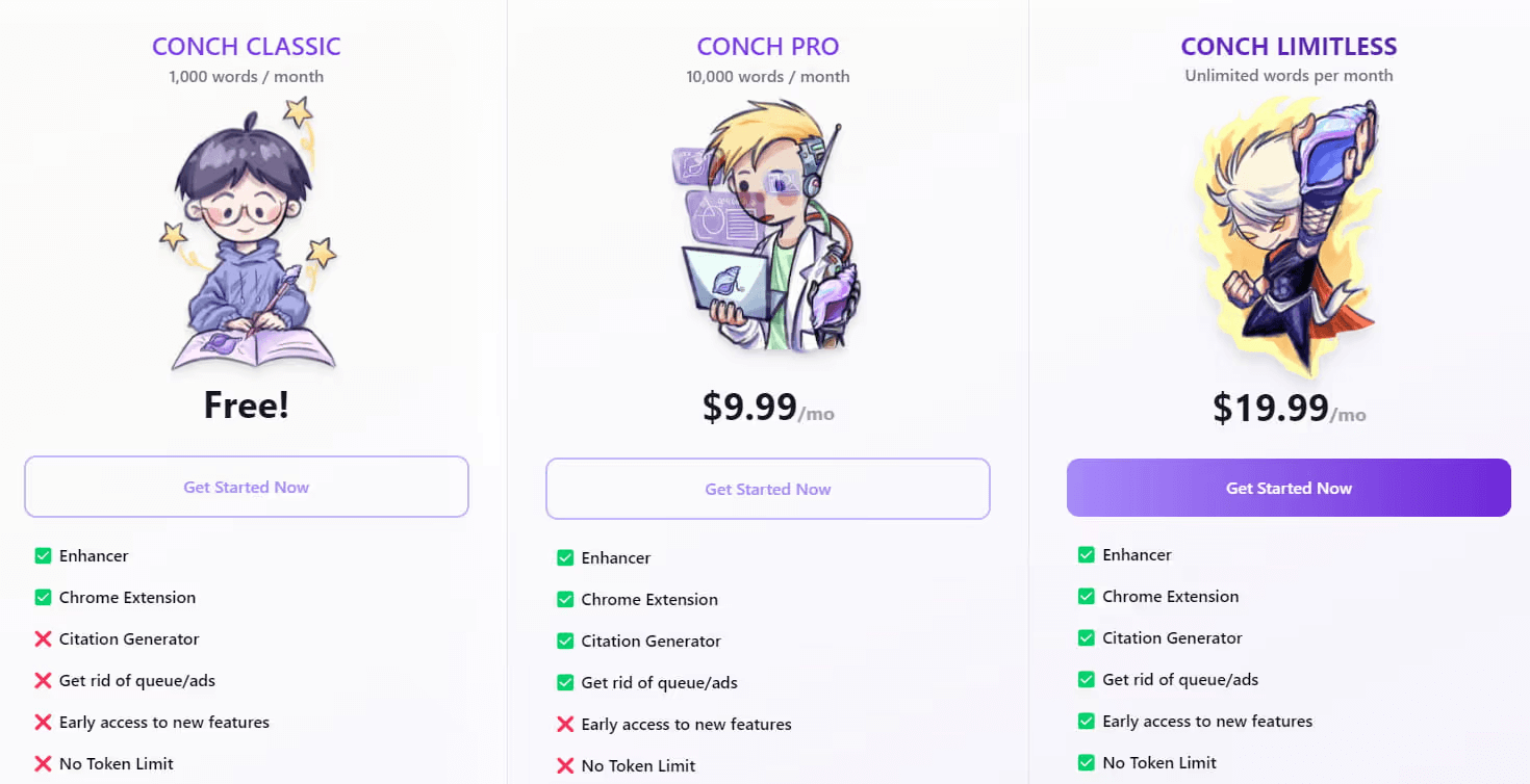 Conch AI Review - Your Ultimate Writing Helper
