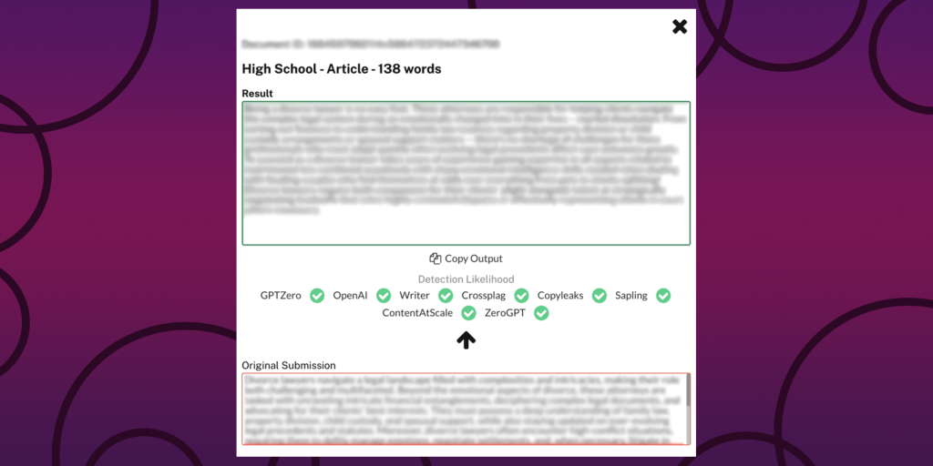 How to Make AI Generated Text Undetectable