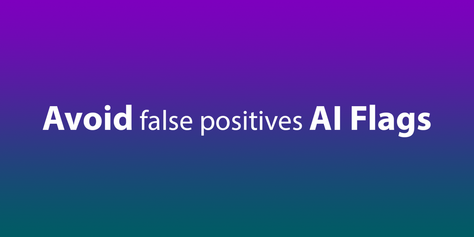 How To Avoid AI Detection and Stay Under the Radar